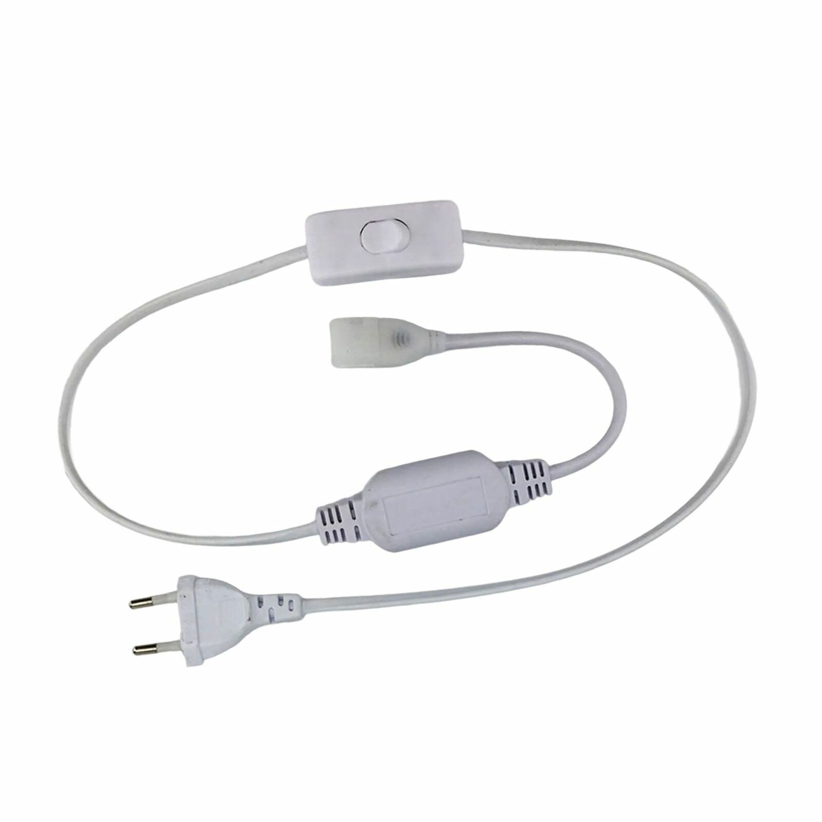 Вилка 220В с выключателем и клеммами для подключения