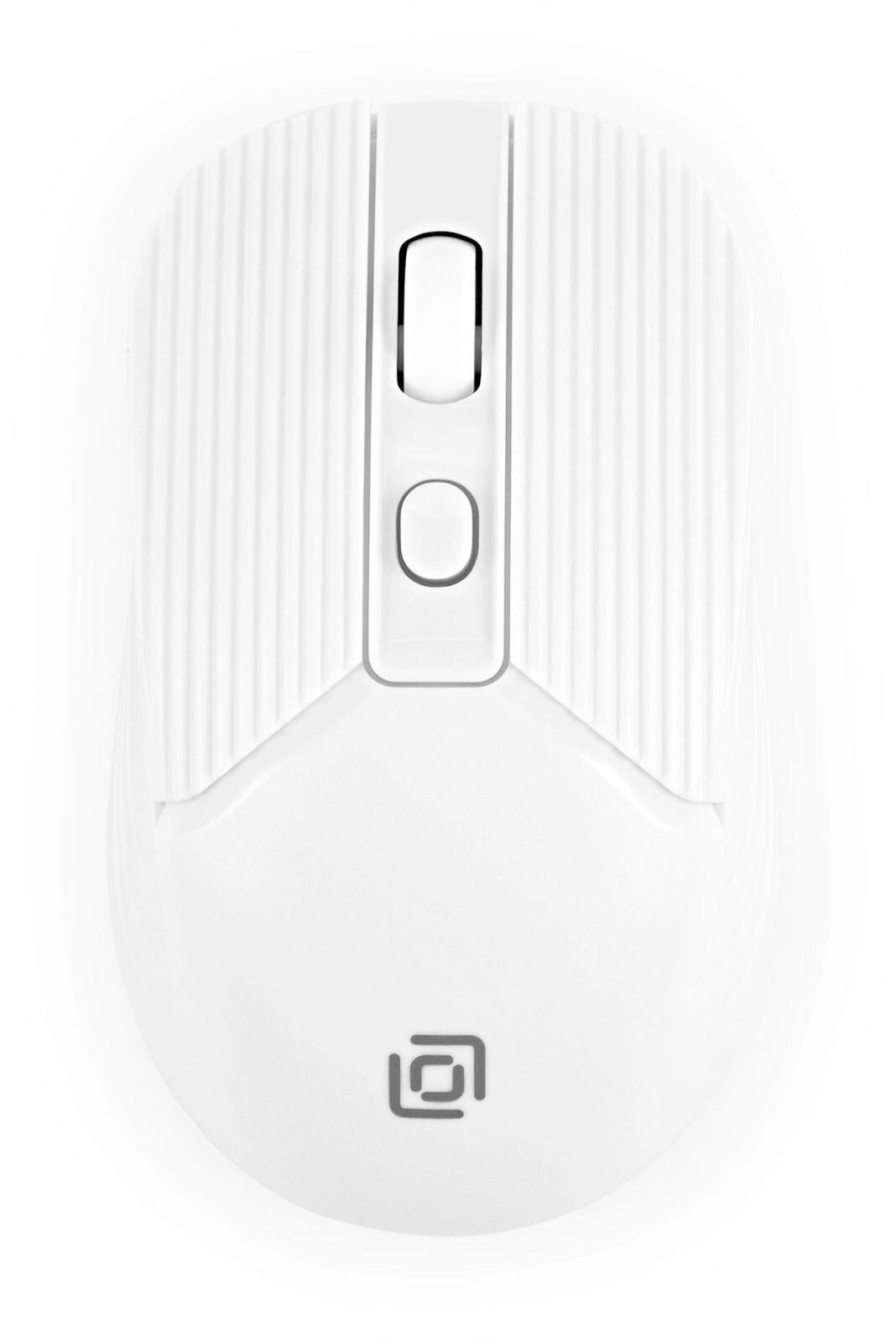 Компьютерная мышь Oklick Оклик 509MW white белая, оптическая 1600dpi, беспроводная USB для ноутбука 4but (1885186)