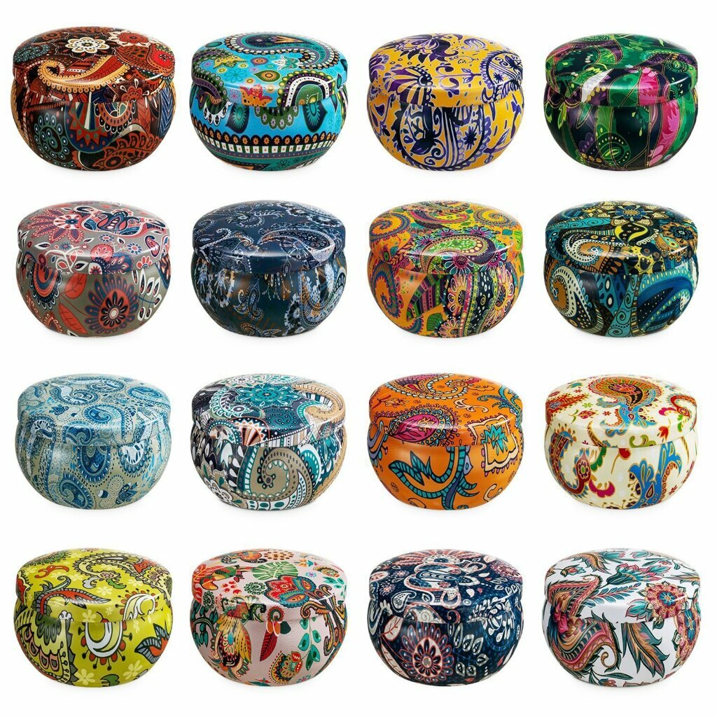 Подарочный Набор Свечей Essencetherapy из Натурального Соевого Свечного Воска с Эфирными Маслами для Домашнего Отдыха и Декоративного Настроения