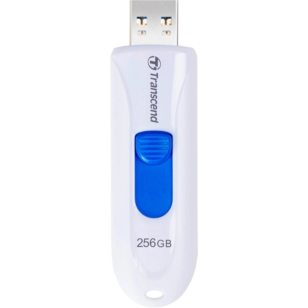Флешка USB Transcend JetFlash 790W (TS256GJF790W), 256GB, USB 3.1 Gen, R/W 90/40, белый