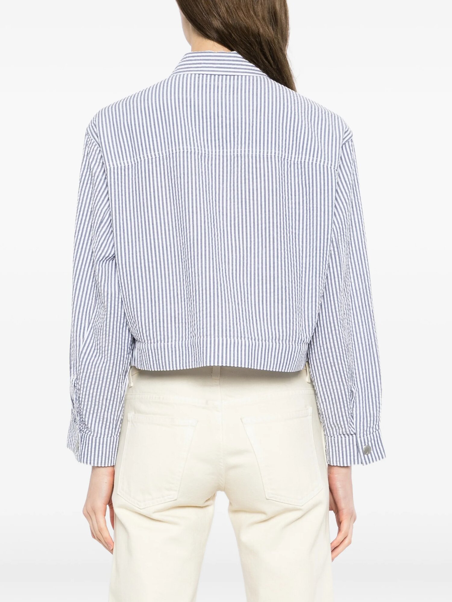 Куртка SPORT b. Striped cropped jacket, размер 46 — фото 1