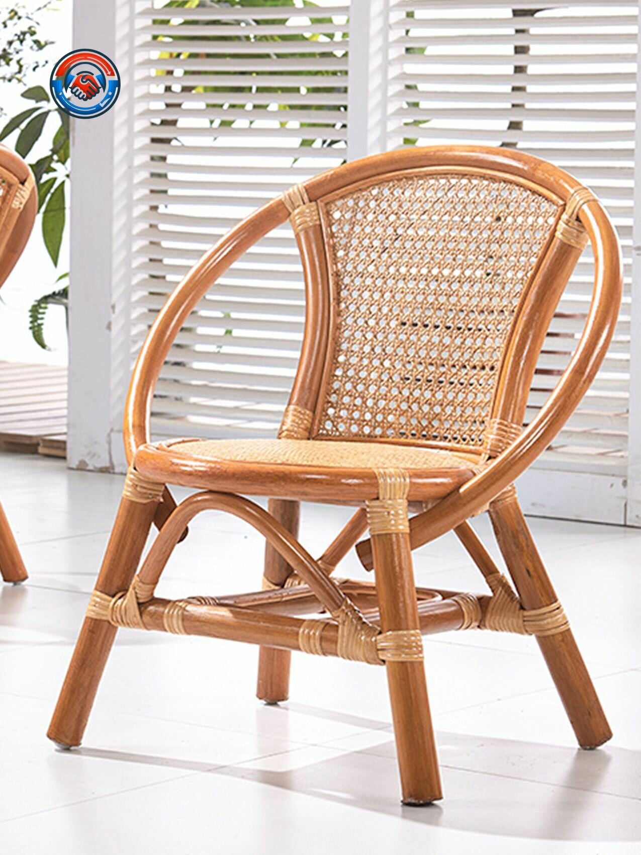 Садовое кресло релакс ракушка ручной работы из плетеной лозы, мягкое кресло для дома, балкона, спальни и дачи, уютная деревянная мебель для отдыха