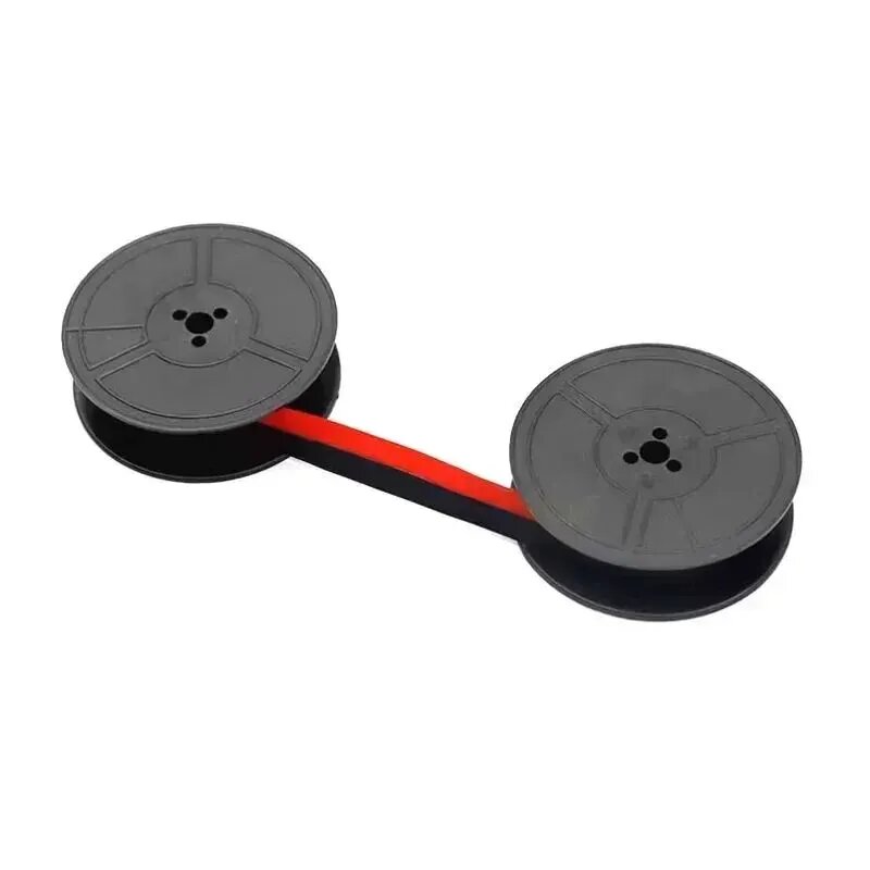 (3 шт.) Лента для пишущих машинок 13мм 9м черно-красная, на двух катушках