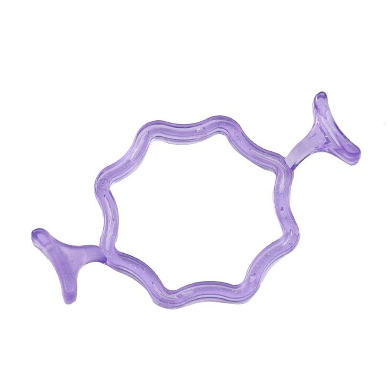 Форма для печати кольцо-печать, Фиолетовый - восьмиконечная звезда