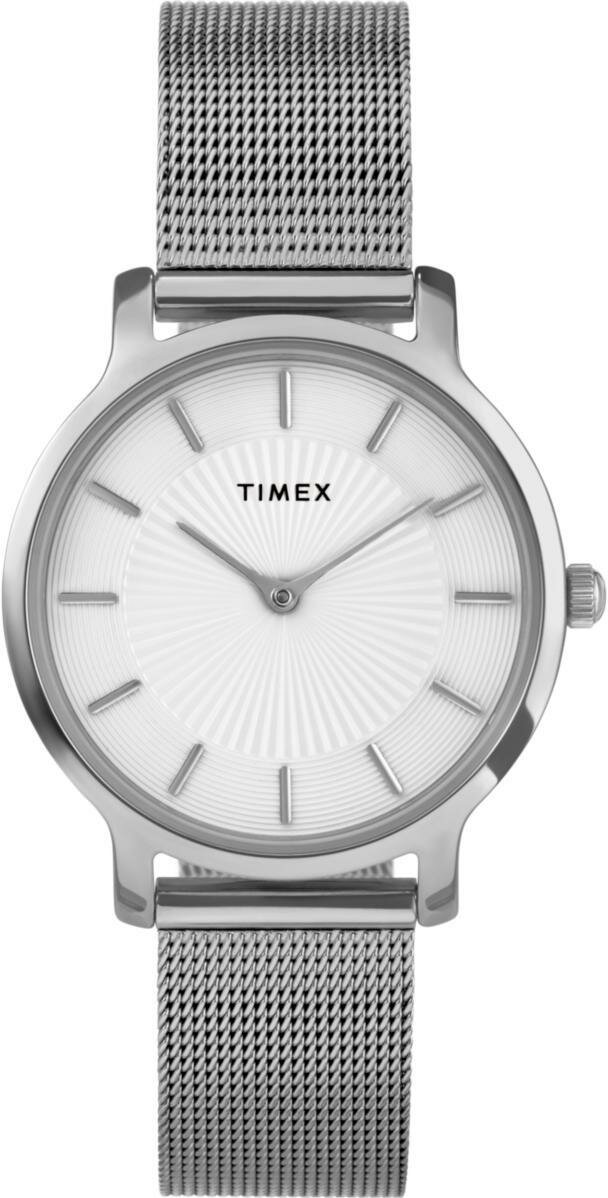 Наручные часы TIMEX, серебряный — фото 1