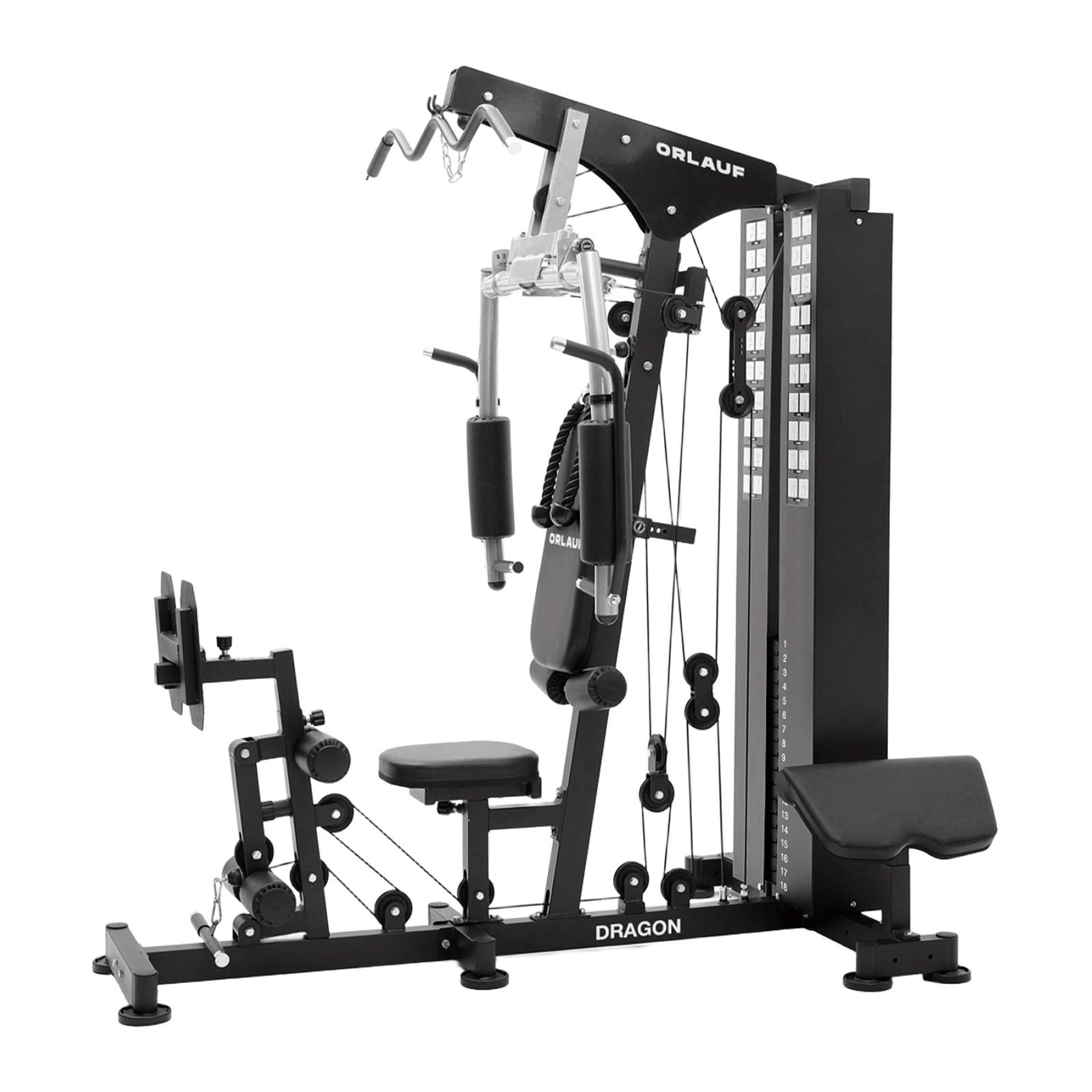 Мультистанция для дома Orlauf Dragon стек 110 кг многофункциональная