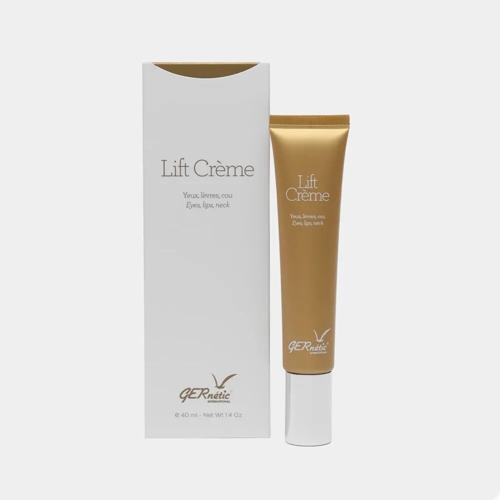 GERnetic Lift Creme Лифтинговый крем для ухода за кожей вокруг глаз, контуром губ и шеей, 40 мл