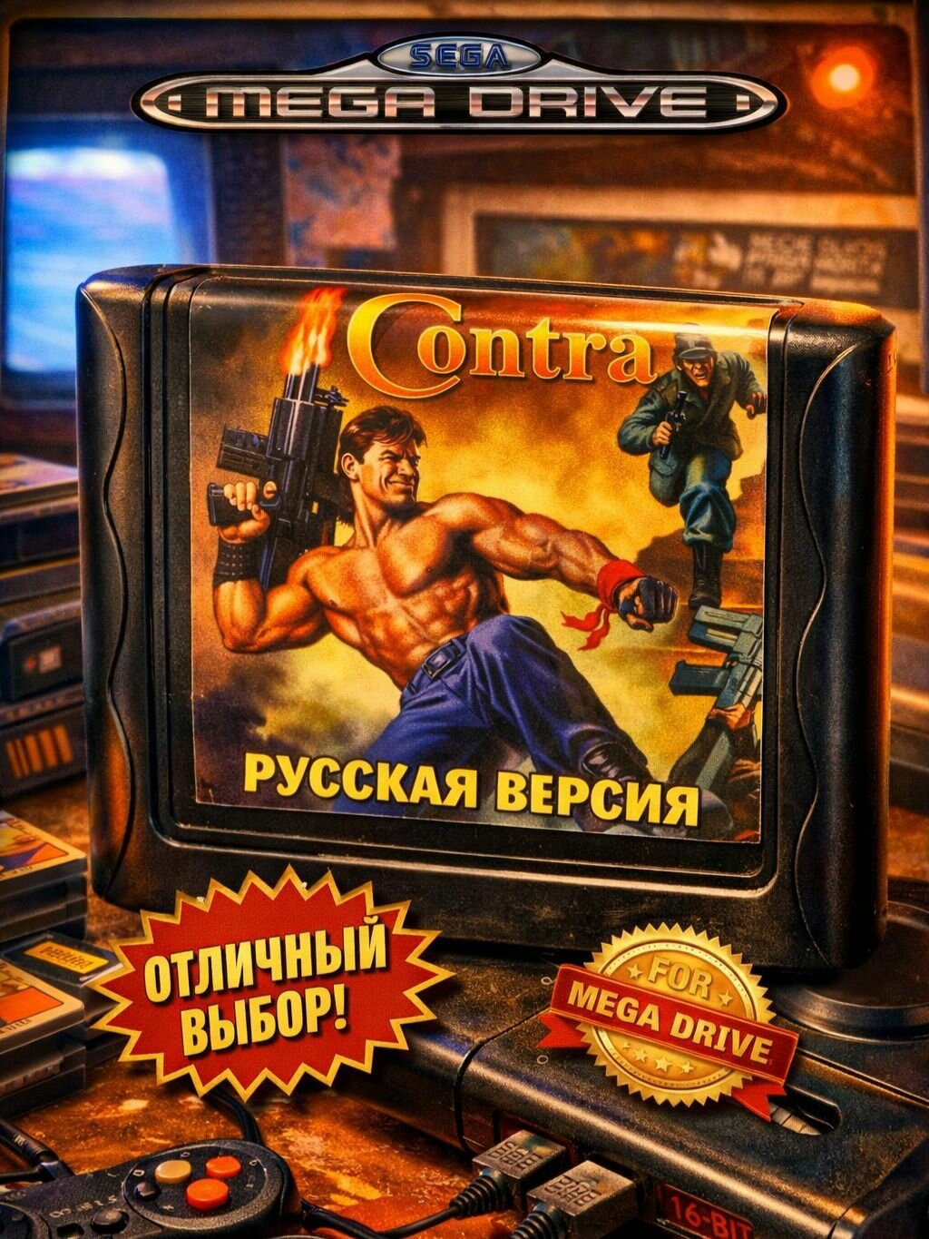 Contra для Денди