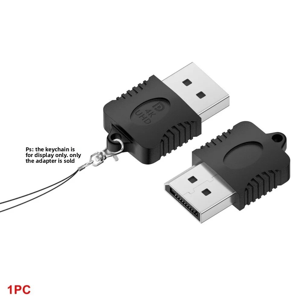 USB-C - HDMI адаптер DP Ghost, черный