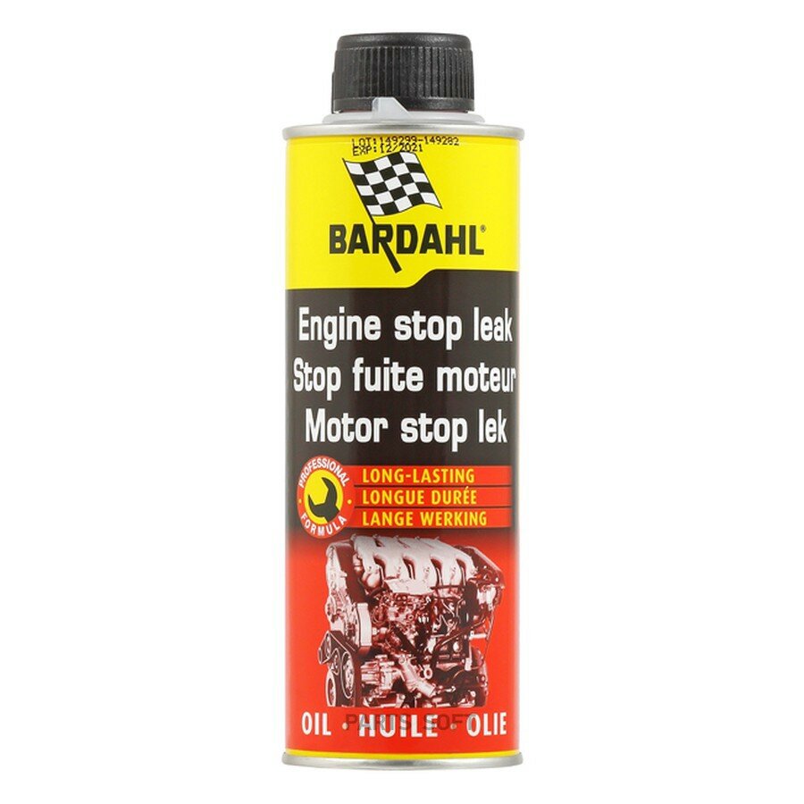 BARDAHL 1107B Присадка в масло ENGINE STOP LEAK 300ML