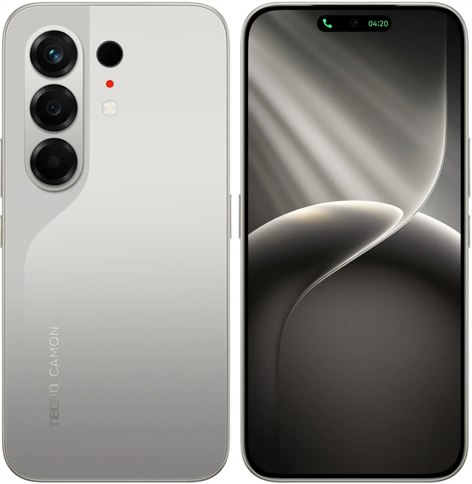 Смартфон Tecno CAMON 50 8/256 ГБ - Silver Shadow - Серебристый
