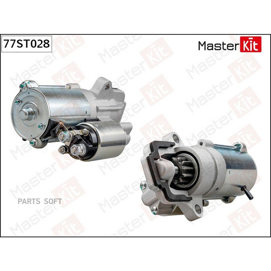 MASTERKIT 77ST028 Стартер Ford C-MAX(DM2), Focus C-MAX(DM2) 03-10 (1,2kW)