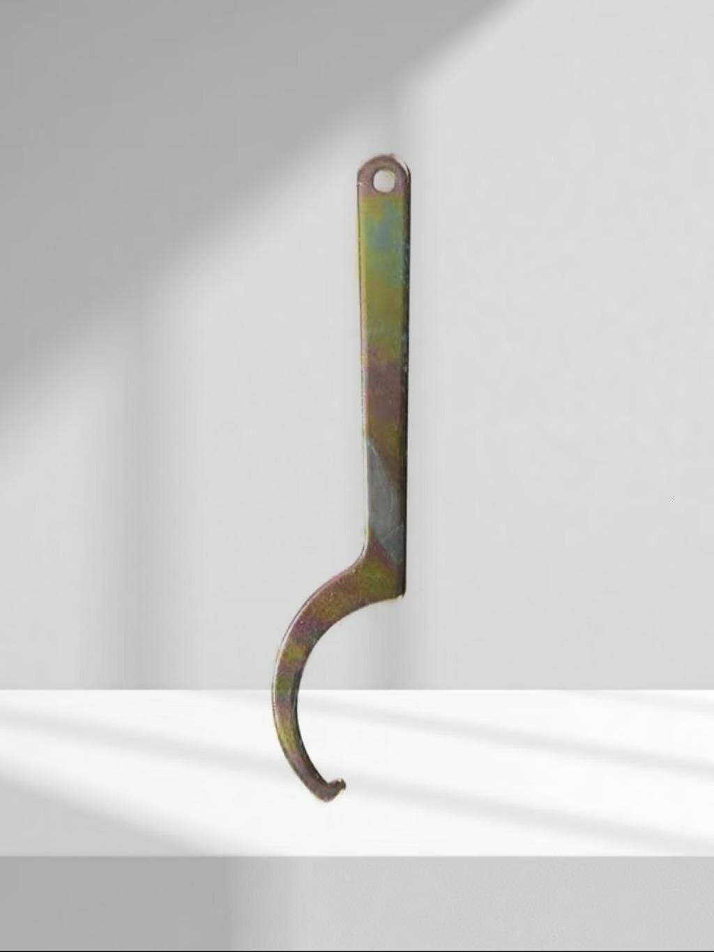 C-образный ключ для регулировки подвески мотоцикла, универсальный ключ для амортизаторов, стальной, компактный