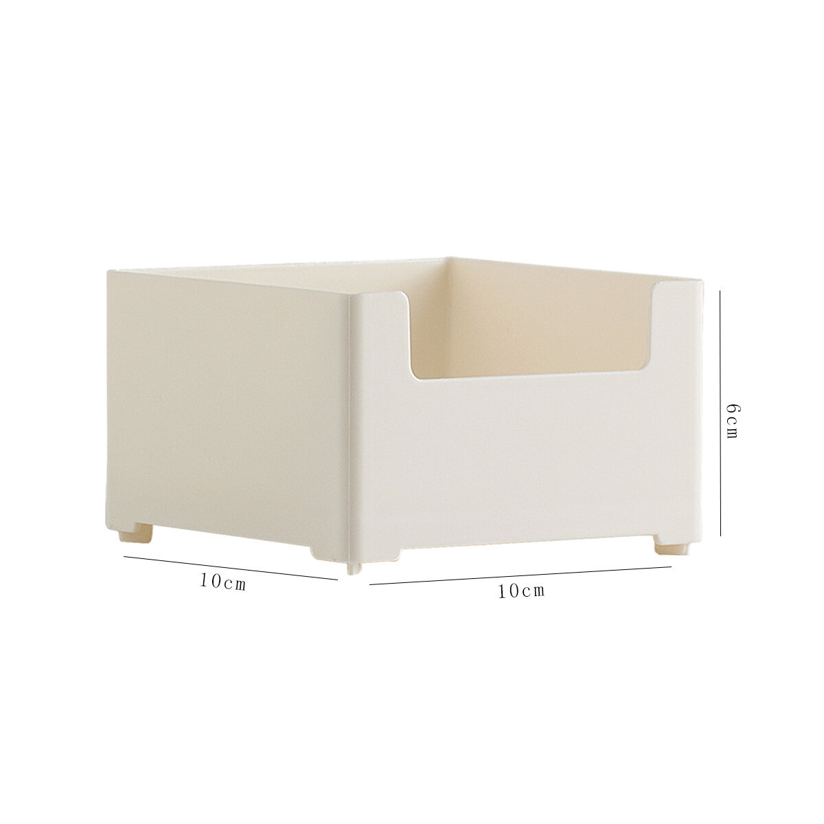 Низкий стиль, маленький пластиковый прямоугольный контейнер для организации кухни и ванной