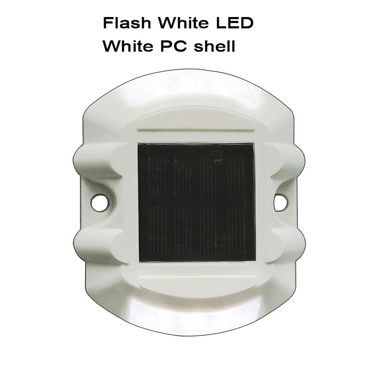 Солнечный дорожный маркер-фонарь WIDEWAY WA-DD107-W-Y Flash White LED