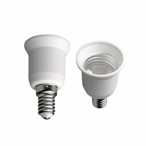 Переходник Uniel LH14-27L с цоколя E14 на Е27, материал корпуса PBT, 06469