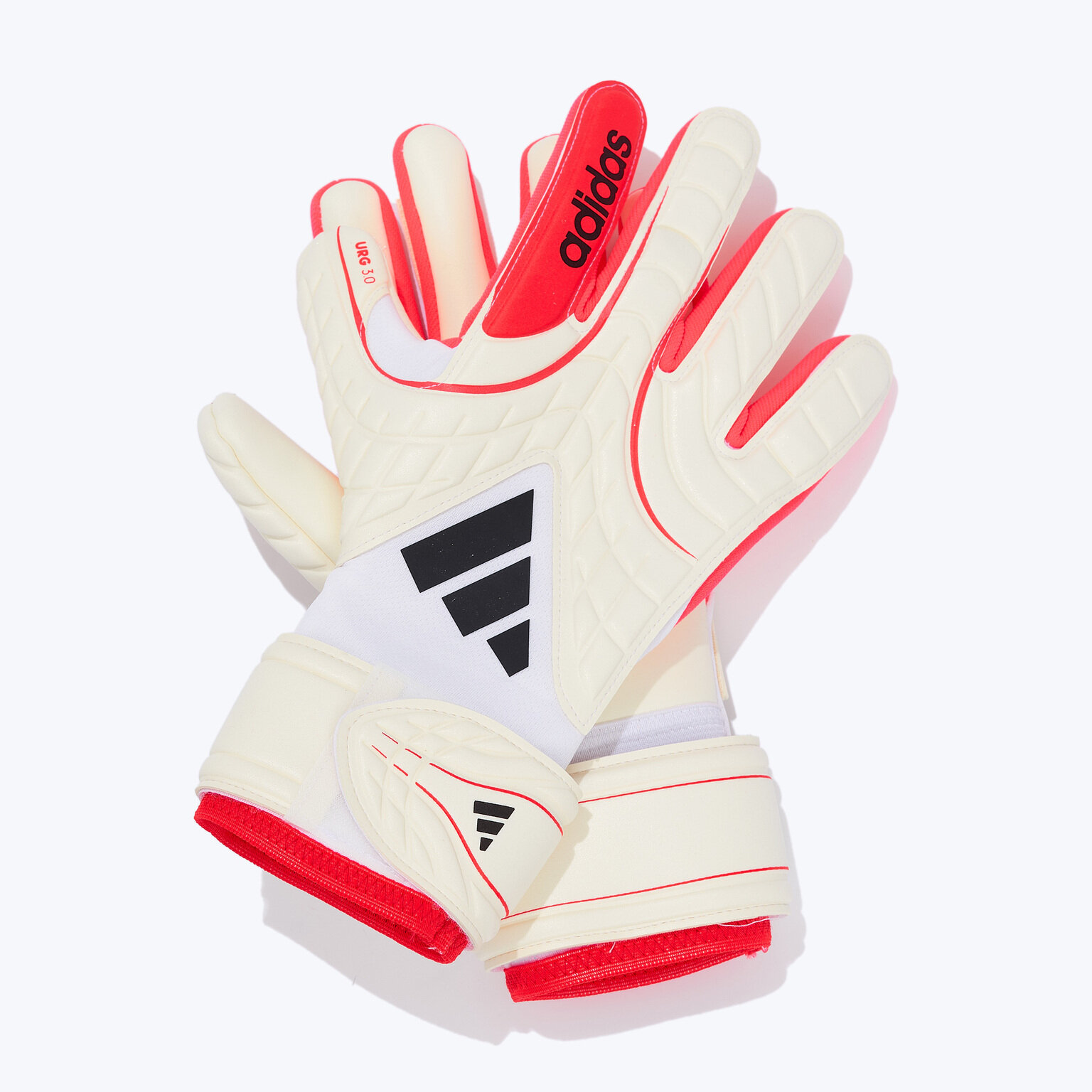 Перчатки вратарские Adidas Copa League KA7810, размер 7, Белый - Красный
