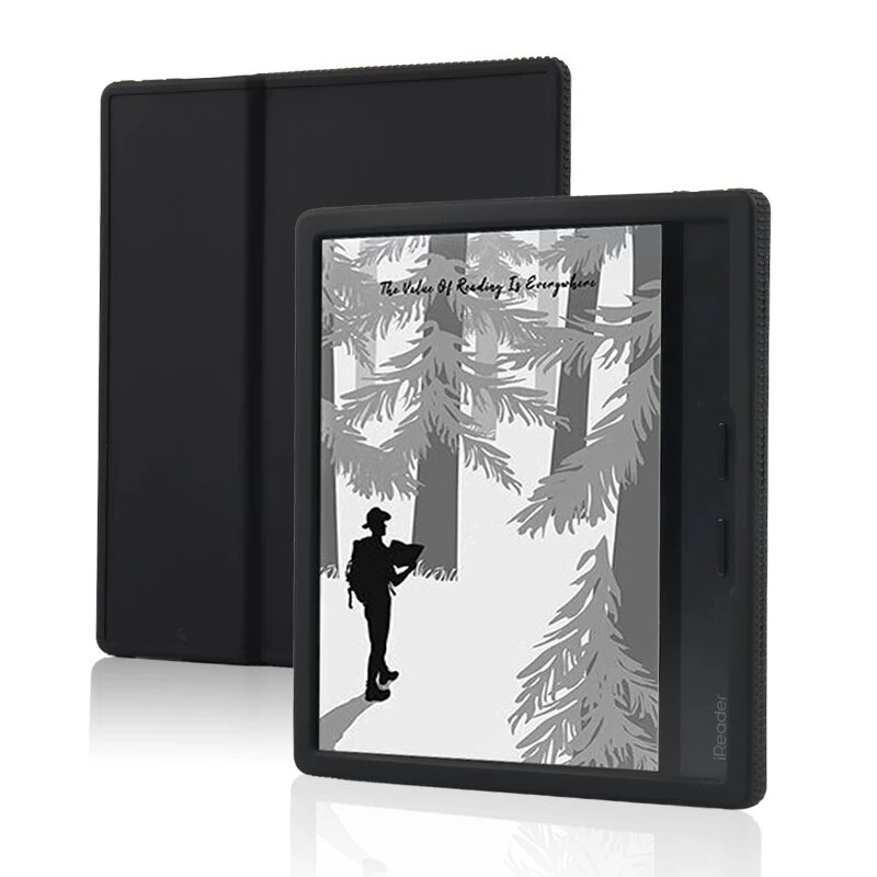 IReader Ocean3 Plus 8-дюймовый силиконовый чехол с защитной пленкой полная защита ударопрочный черный