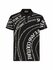 Рубашка Versace Jeans Couture Printed polo shirt, размер M, black / black