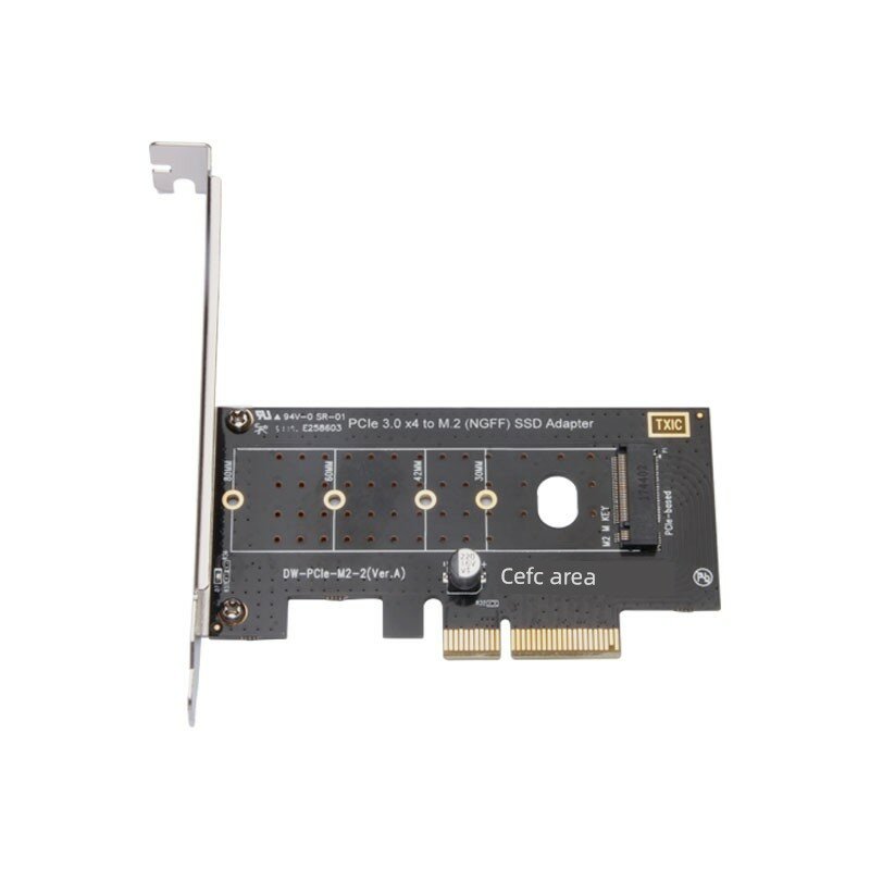 Адаптер PCIe x4 к M.2 NVMe для расширения SSD, универсальная совместимость с различными накопителями