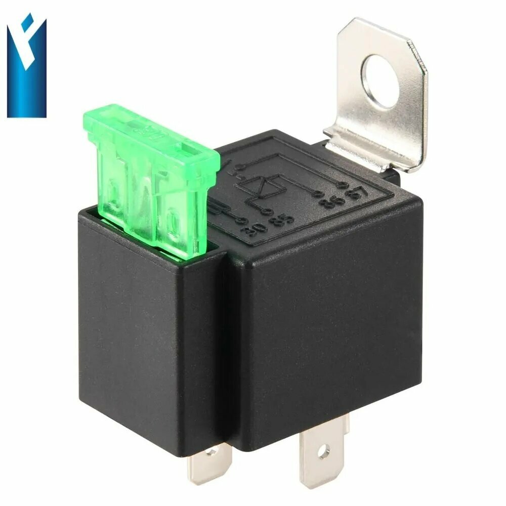 (Y H C U) 12V 30A 4-контактный SPST автоматический переключатель реле транспортного средства нормально открывающий