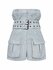 Шорты High-rise belted shorts