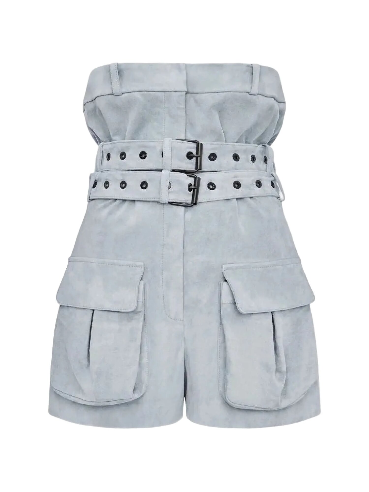Шорты The Mannei High-rise belted shorts