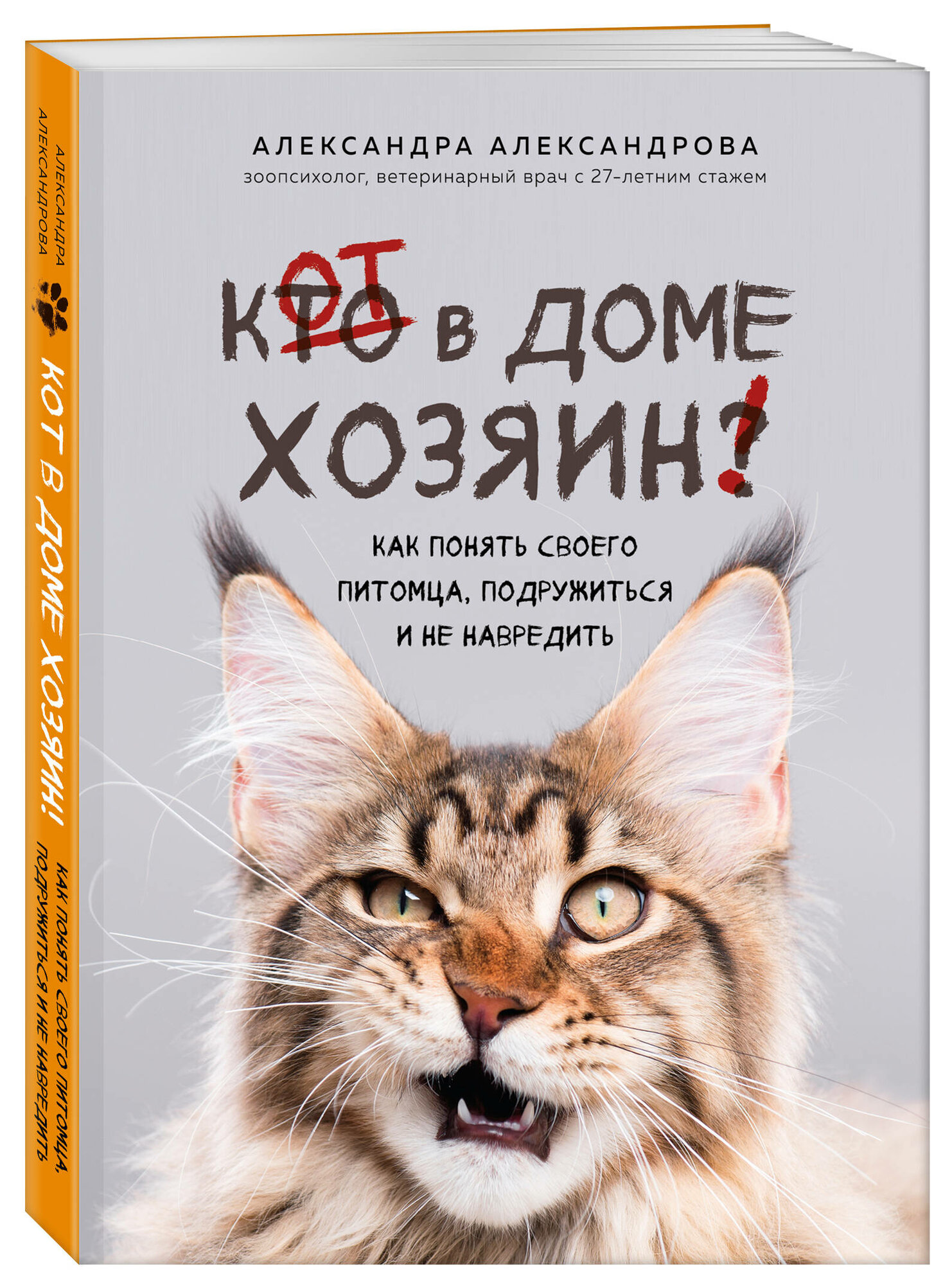 Александрова А. С. Кот в доме хозяин! Как понять своего питомца, подружиться и не навредить (новое оформление)