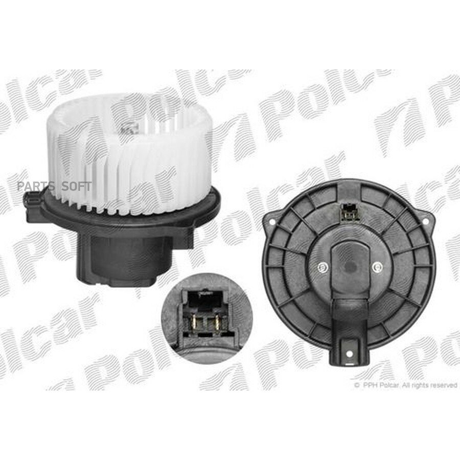 Вентилятор салона Jeep от официального дистрибьютора, POLCAR, артикул 2406NU1