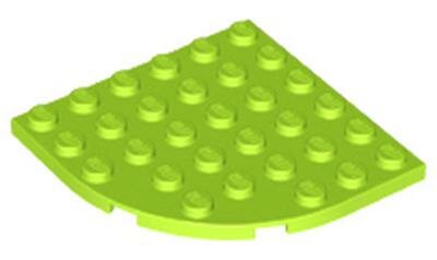 Деталь Lego 6003 Plate, Round Corner 6 x 6