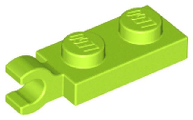 Деталь Lego 63868 Plate, Modified 1 x 2 with Clip on End (Horizontal Grip)