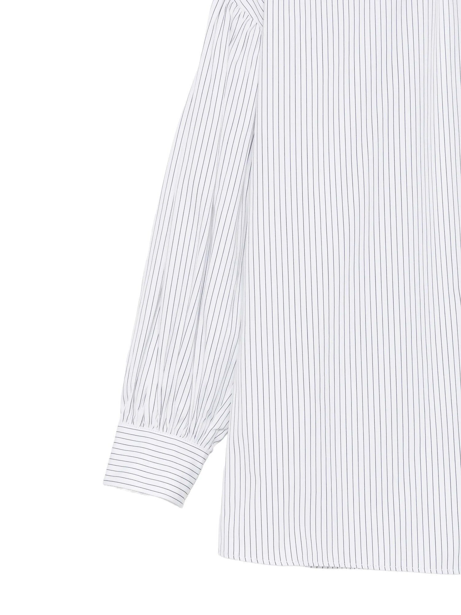 Рубашка Aspesi Buttoned striped shirt, размер 38, бежевый/белый — фото 1