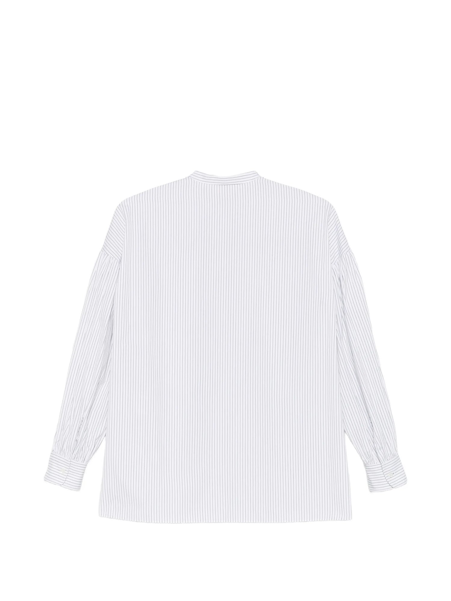 Рубашка Aspesi Buttoned striped shirt, размер 38, бежевый/белый — фото 1