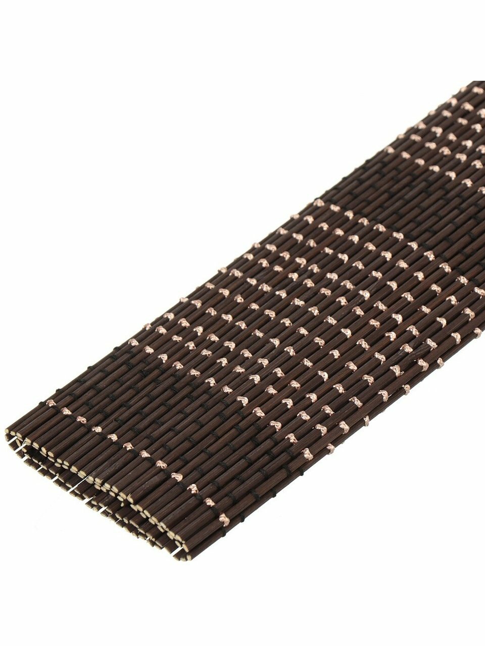 Салфетка сервировочная из бамбука 45х30 см, прямоугольная, темная, артикул Y3-1169 для стильного декора вашего стола