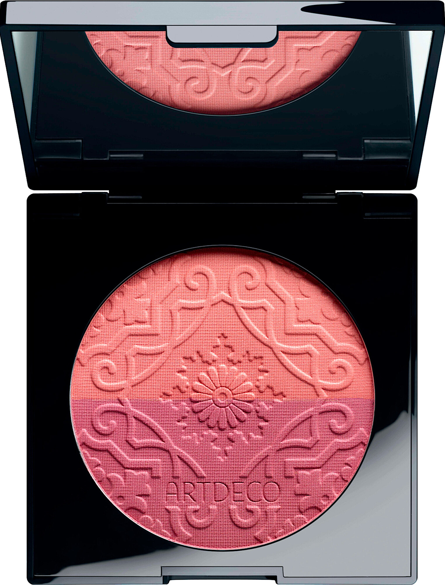ARTDECO Двухцветные румяна для лица Коралловый и Лиловый Blush couture тон Samarkand 9 г