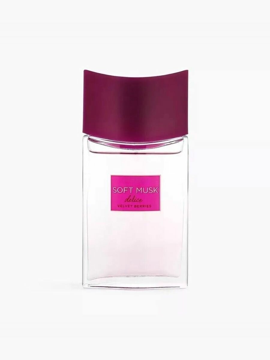 Туалетная вода Soft Musk Delice Velvet Berries для нее, 50 мл