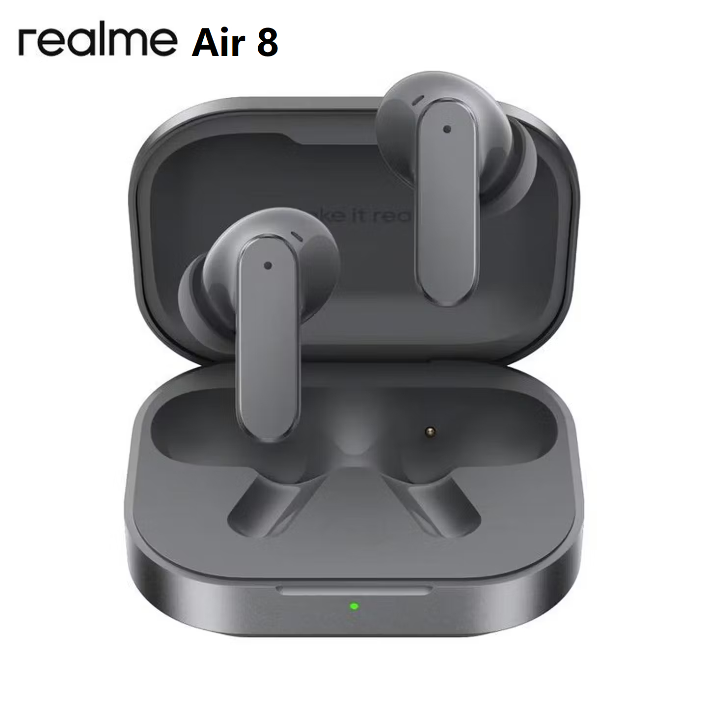 Беспроводные наушники realme Buds Air 8, AI синхронный перевод, Серый