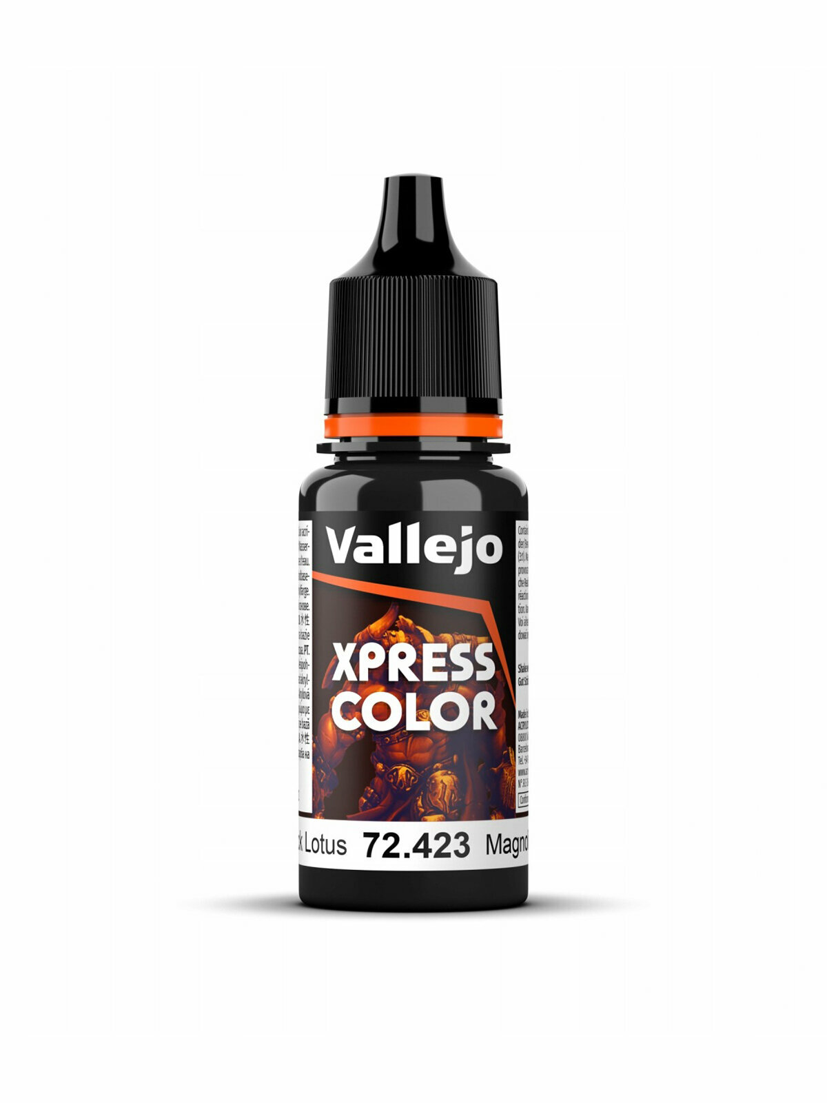 Краска акриловая Vallejo серии Xpress Color - Black Lotus 72423, 18 мл