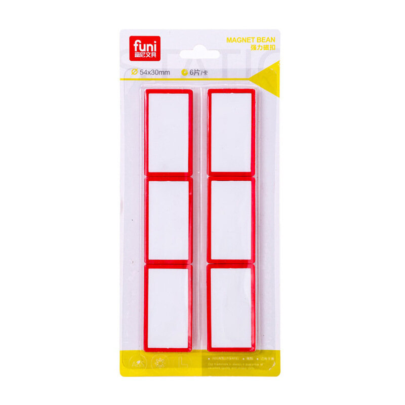 1a Funi CT-968 прямоугольная двухцветная магнитная доска для обучения с цветными магнитными карточками и блоками 1z