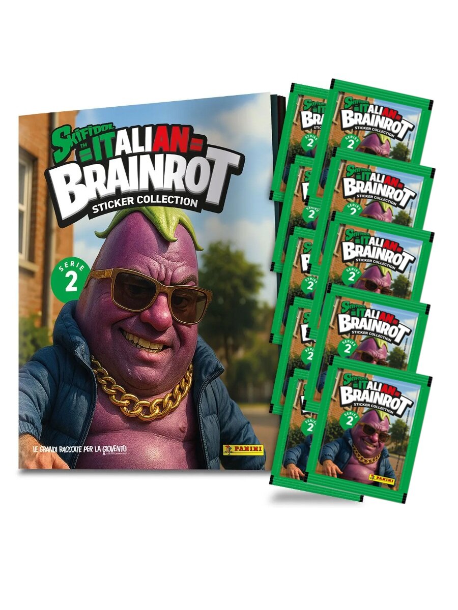 Стартовый набор Панини SKIFIDOL BRAINROT 2