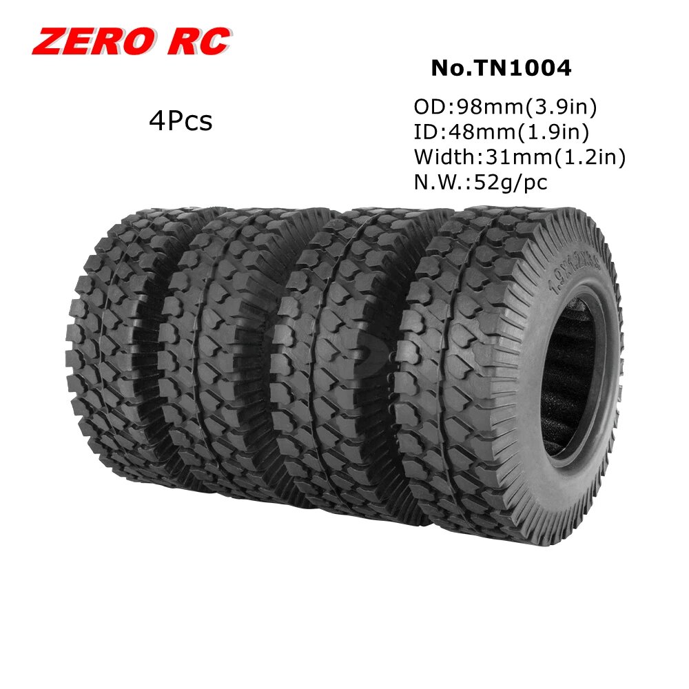 Шины RC 1/10, No. TN1004, 1.9", 31мм, 4шт