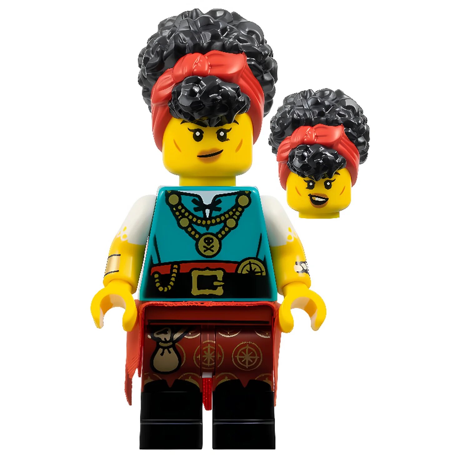 Минифигурка Lego Collectible Minifigures Pirate Quartermaster, Series 27 (Minifigure Only without Stand and Accessories) col458 U