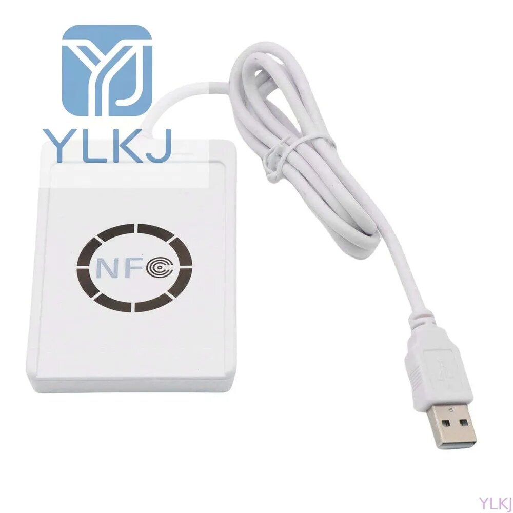 Читач-письменник RFID-карт ACR-122U, 13,56 МГц, USB 2.0, п дтримка ISO 14443 A/B, Mifare, FeliCa та NFC