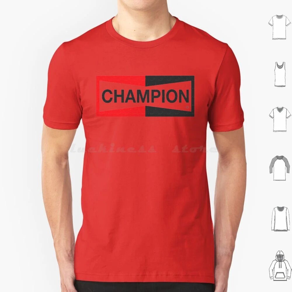 Красная футболка Champion XL