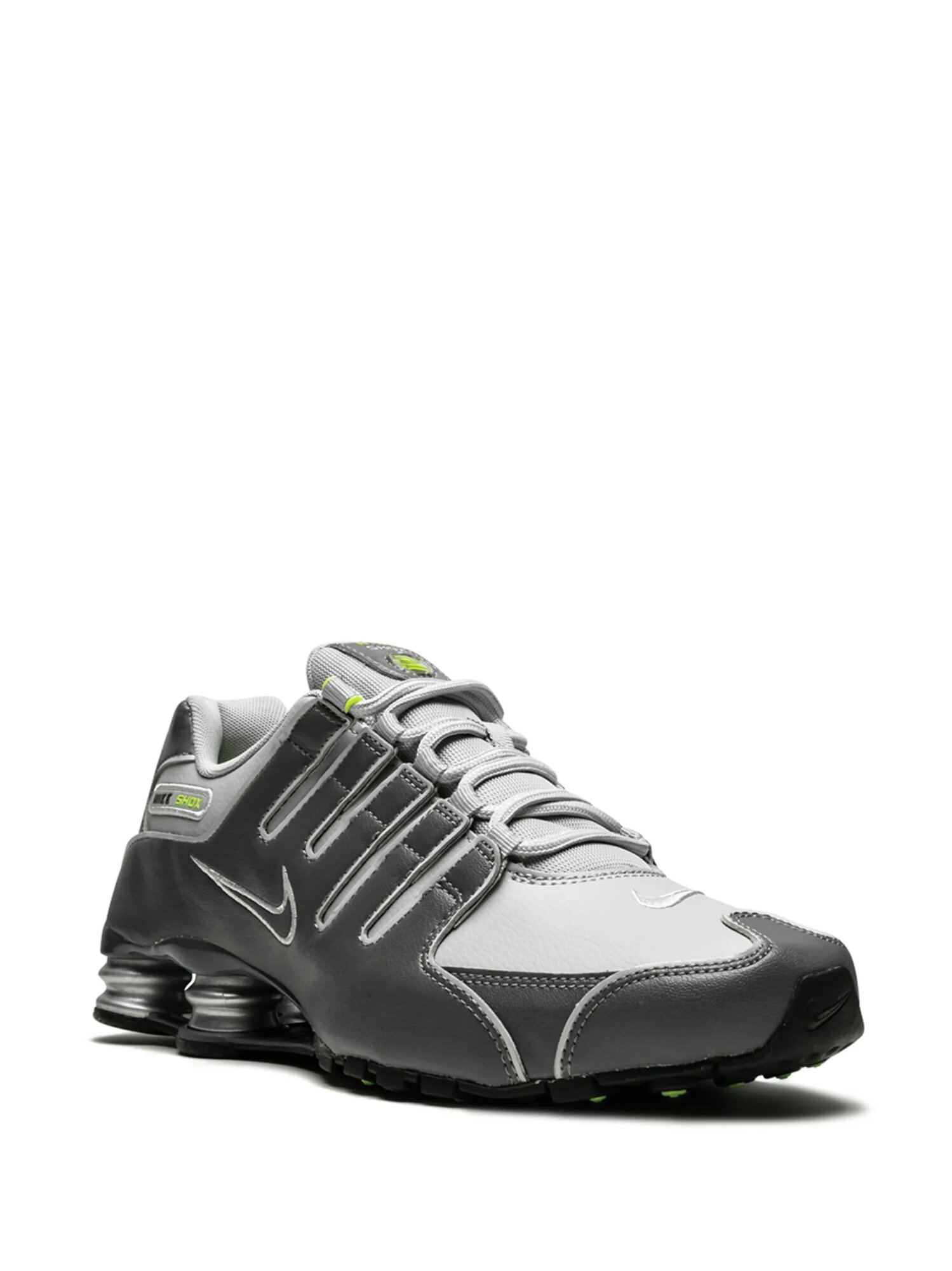 Кроссовки NIKE Shox NZ, размер 10 US, серый — фото 1
