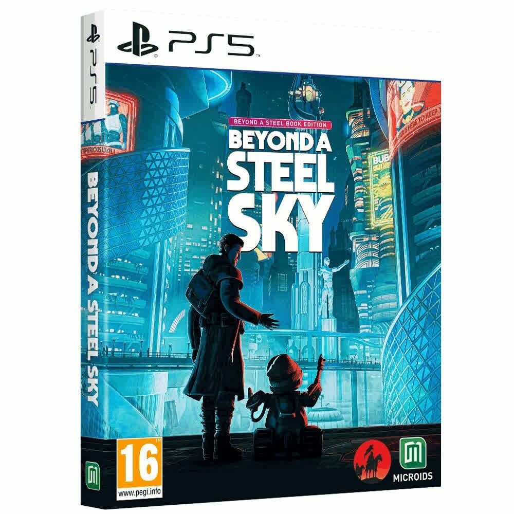 Игра Beyond a Steel Sky - Steelbook Edition PS5, русские субтитры