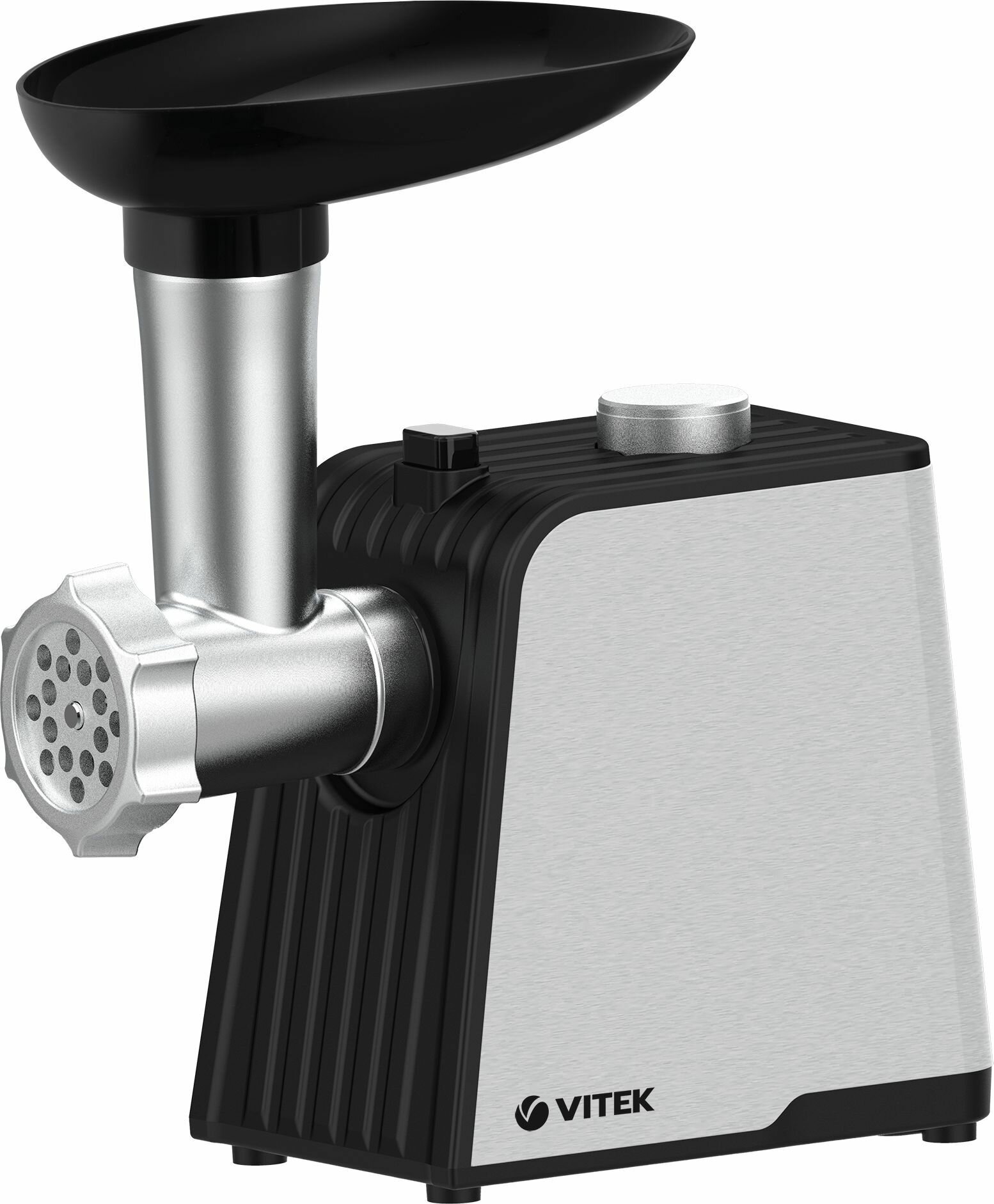 Мясорубка Vitek VT-3602 2200Вт стальной/черный