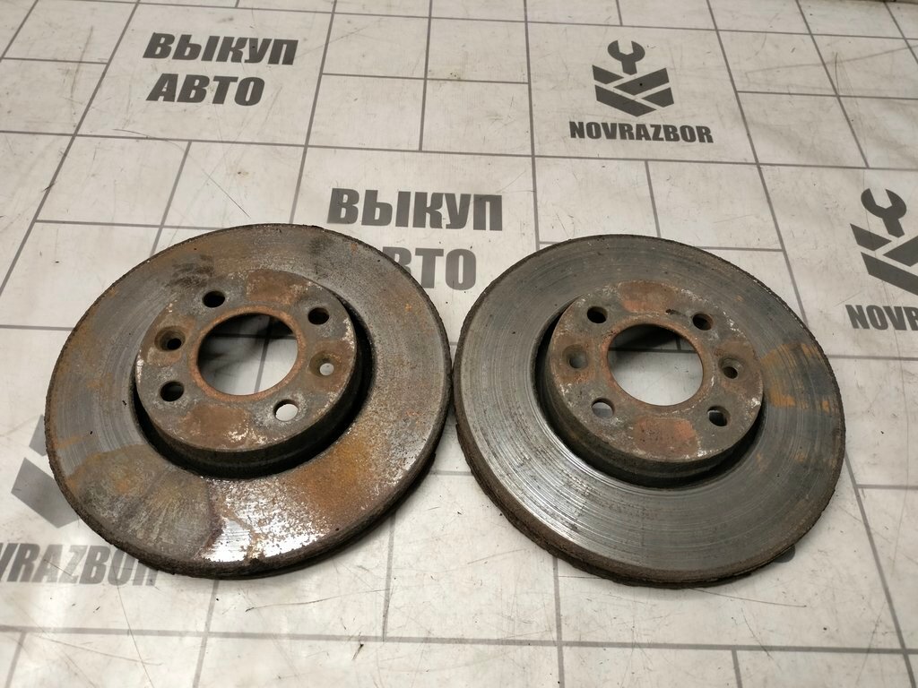 Диск тормозной передний вентилируемый Renault Megane 2 02-09