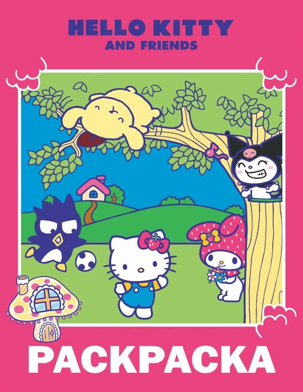 Раскраска. Hello Kitty and Friends (мягк.)
