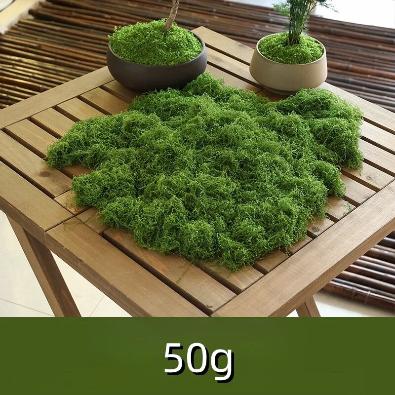 Мох искусственный, 50g, цвет